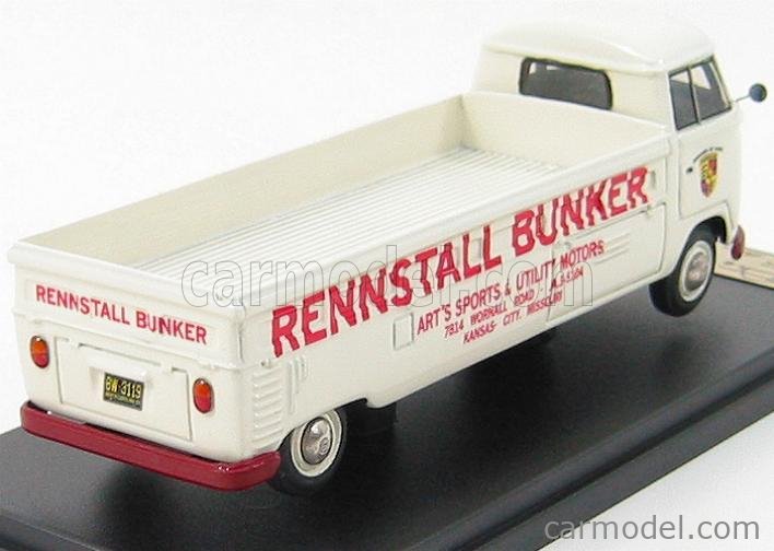 ABC ABC222 Scale 1/43 | VOLKSWAGEN T1 PICK-UP TRANSPORTER PORSCHE 550 ...