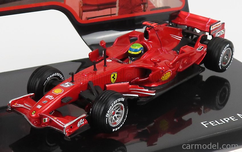 MATTEL HOT WHEELS L6239 Scale 1/43 | FERRARI SET 2X F1 F2007 N 5 F.MASSA - N 6 KIMI RAIKKONEN ...