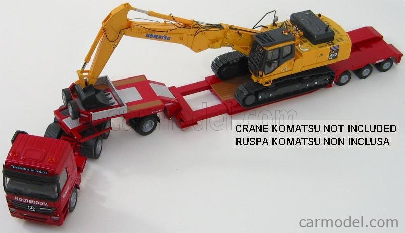 CONRAD CD40144 Scale 1/50 | MERCEDES BENZ ACTROS TRUCK WITH NOTEBOOM ...
