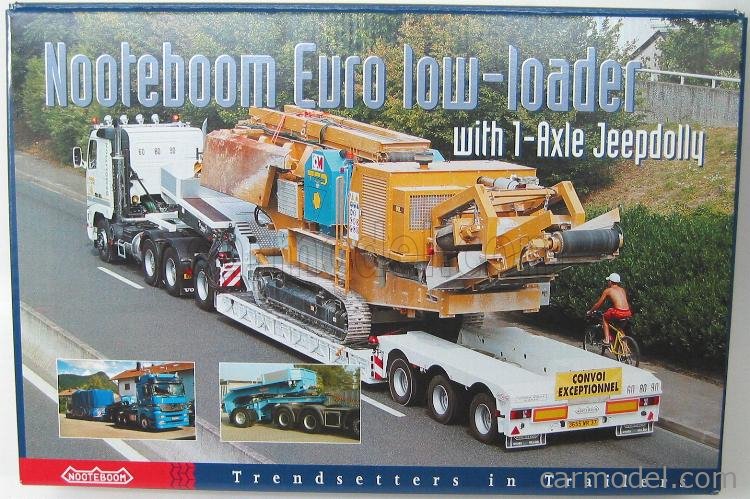 CONRAD CD40144 Scale 1/50 | MERCEDES BENZ ACTROS TRUCK WITH NOTEBOOM ...