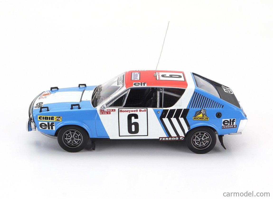 IXO-MODELS RAC135 Scale 1/43 | RENAULT R17 GORDINI (night version) N 6 ...