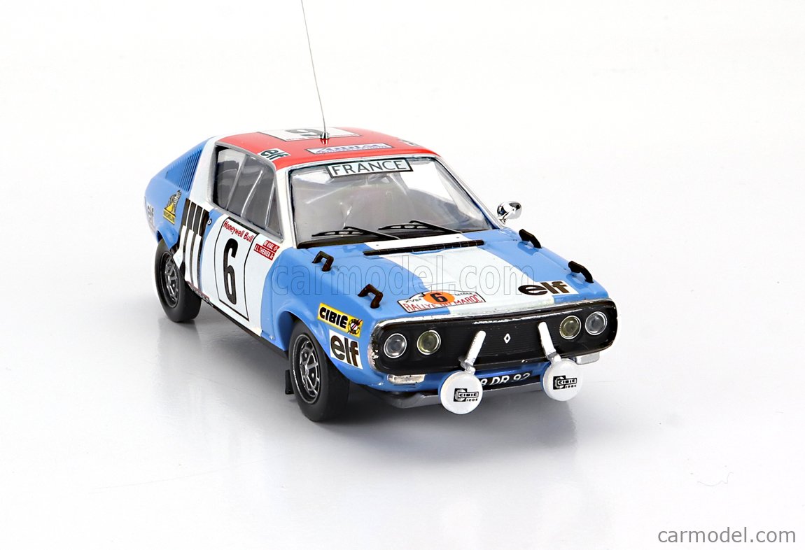 IXO-MODELS RAC135 Scale 1/43 | RENAULT R17 GORDINI (night version) N 6 ...
