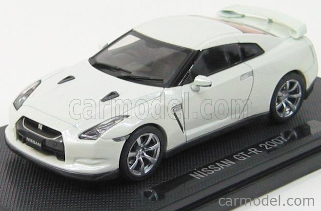 EBBRO EB44037 Scale 1/43 | NISSAN GT-R 2007 PEARL WHITE