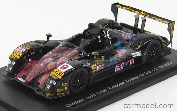 SPARK-MODEL S1420 Scale 1/43 | CREATION JUDD CA07 N 9 LE MANS 2007 BLACK