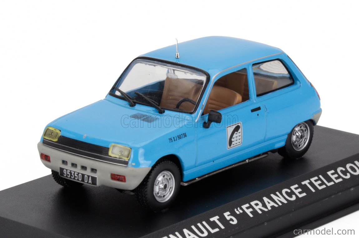 EDICOLA FB053-ABCDA101 Scala 1/43 | RENAULT 5 FRANCE TELECOM 1984 LIGHT ...