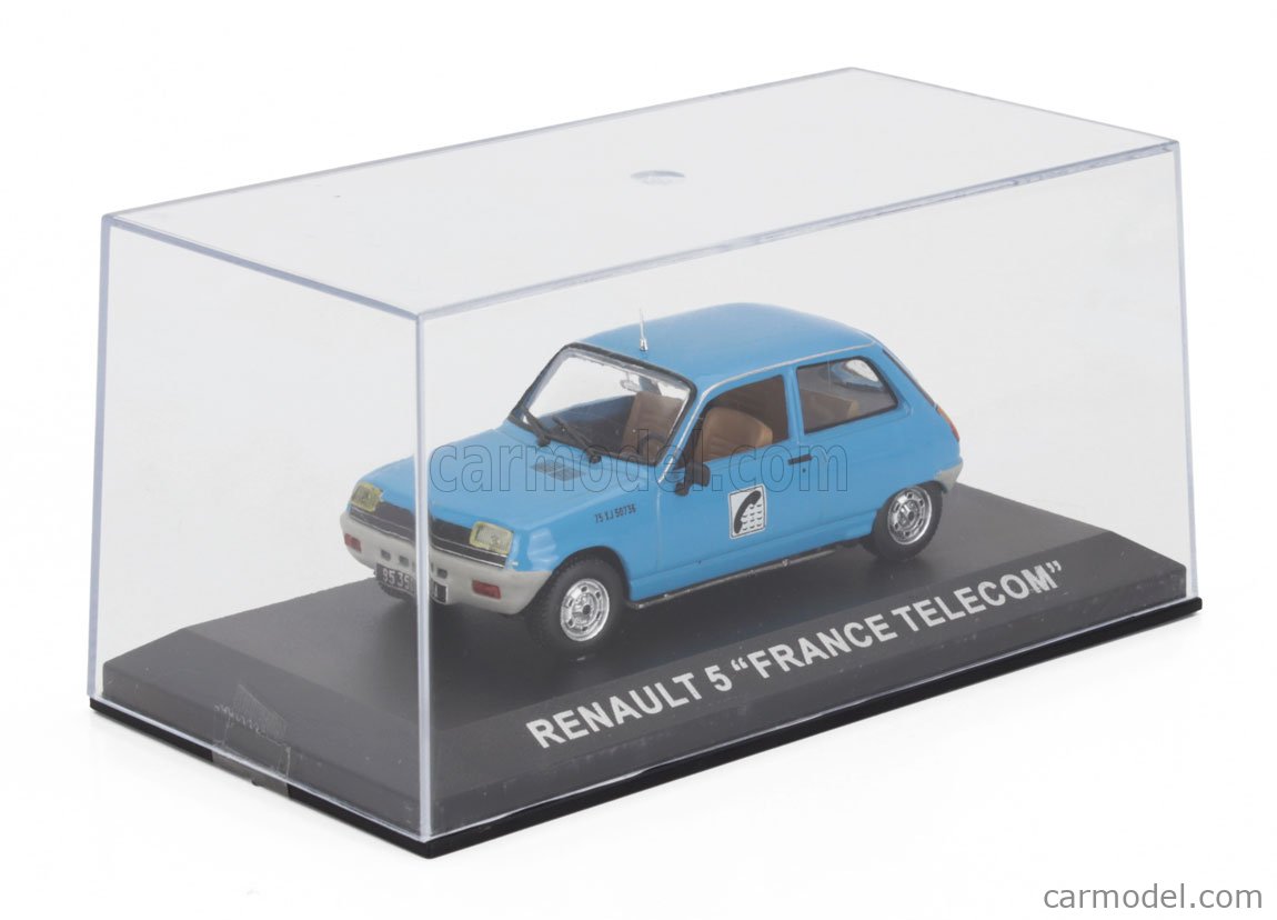 EDICOLA FB053-ABCDA101 Scala 1/43 | RENAULT 5 FRANCE TELECOM 1984 LIGHT ...