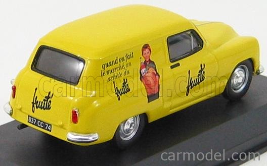 EDICOLA FB036 Scale 1/43 | SIMCA ARONDE VAN MESSAGERE - FRUITE YELLOW