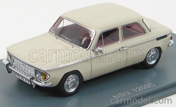 NEO SCALE MODELS NEO43191 Scale 1/43 | NSU 1200C 1969 WHITE