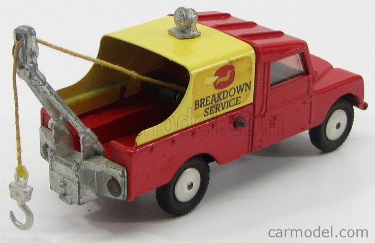 CORGI 417 Scala 1/43 | LAND ROVER LAND BREAKDOWN TRUCK RED YELLOW