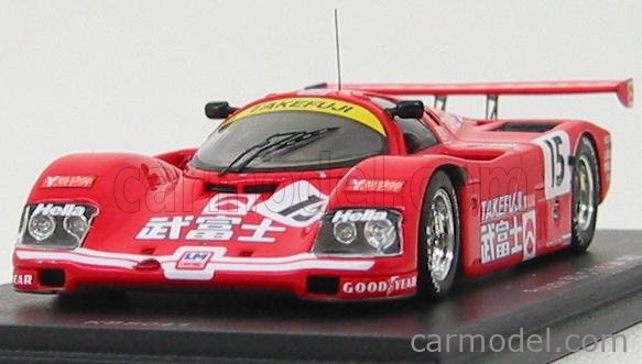 SPARK-MODEL KBS041 Scale 1/43 | PORSCHE 962C TEAM TAKEFUJI N 15 LE MANS 1987 J.PALMER - J.WEAVER ...
