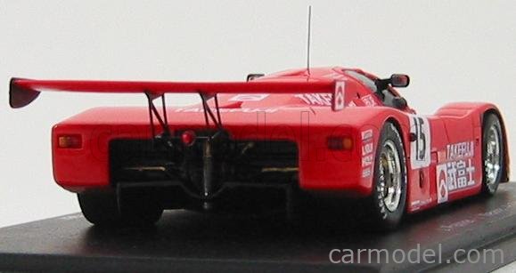 SPARK-MODEL KBS041 Scale 1/43 | PORSCHE 962C TEAM TAKEFUJI N 15 LE MANS 1987 J.PALMER - J.WEAVER ...
