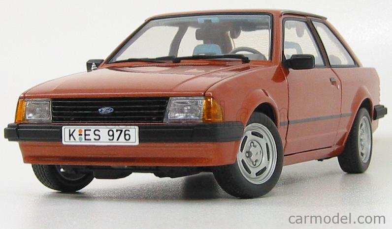 SUN-STAR 04976 Scale 1/18 | FORD ENGLAND ESCORT MKIII GL AZTEC BRONZE MET