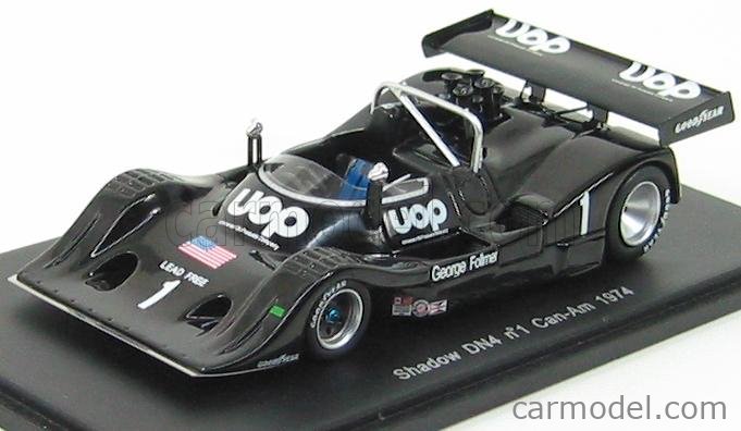 SPARK-MODEL S1121 Echelle 1/43 | SHADOW DN4 N 1 CAN-AM UOP 1974 G ...