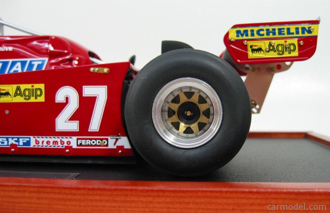 MG-MODEL MP12.25 Masstab: 1/12 | FERRARI F1 126CK N 27 WINNER GP MONACO ...