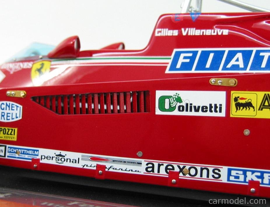 MG-MODEL MP12.25 Scale 1/12 | FERRARI F1 126CK N 27 WINNER GP MONACO ...