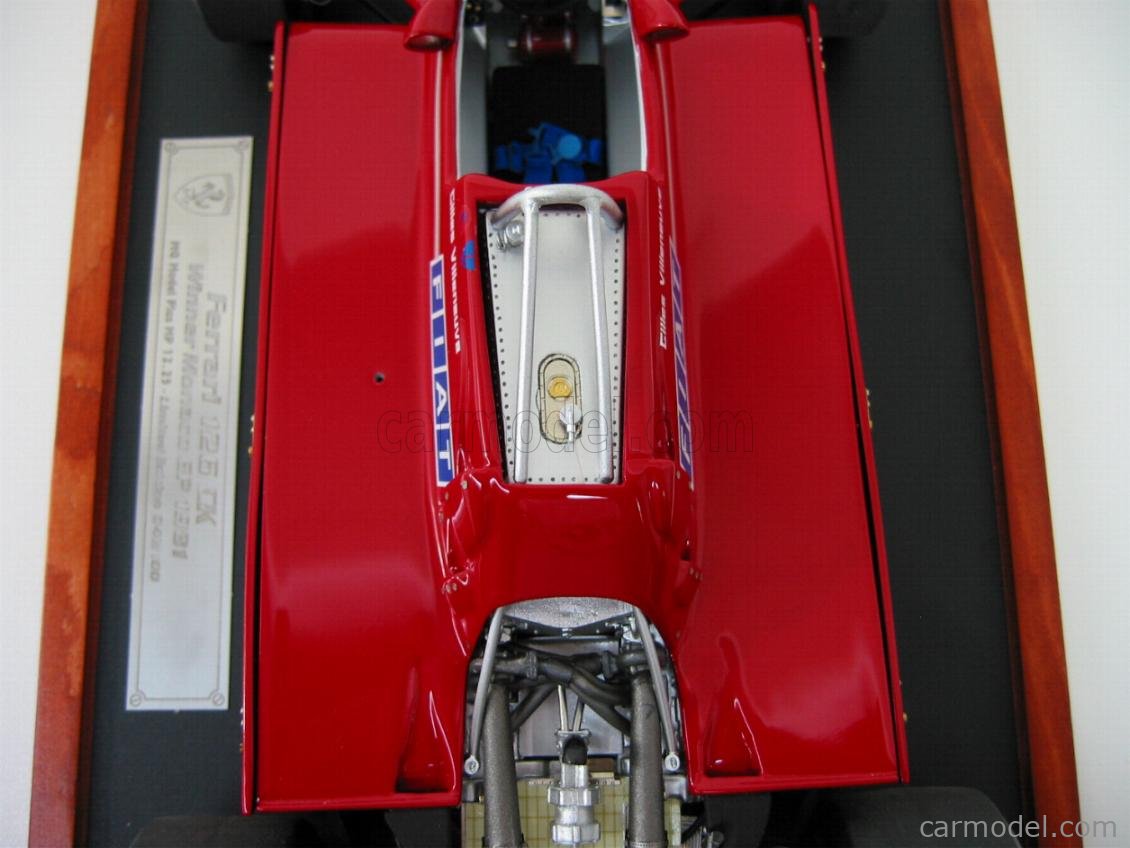 MG-MODEL MP12.25 Scale 1/12 | FERRARI F1 126CK N 27 WINNER GP MONACO ...