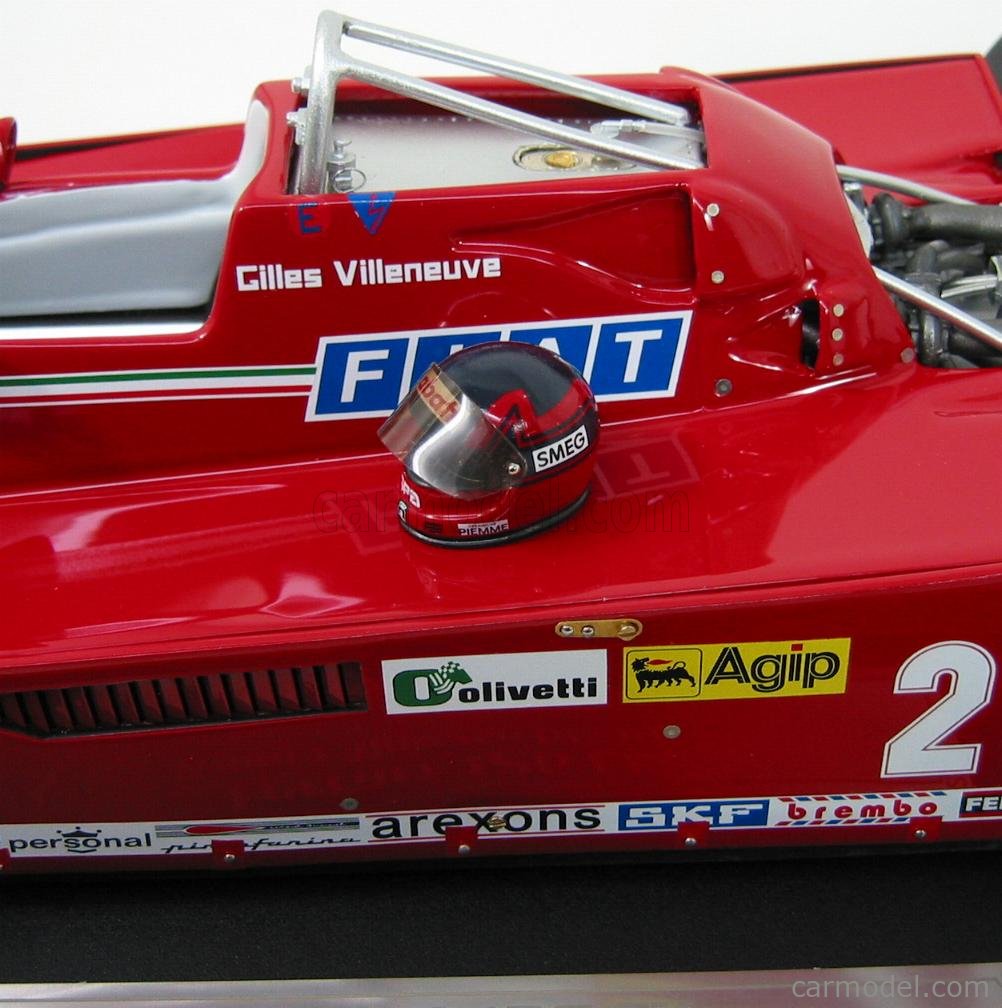 MG-MODEL MP12.25 Scale 1/12 | FERRARI F1 126CK N 27 WINNER GP MONACO ...