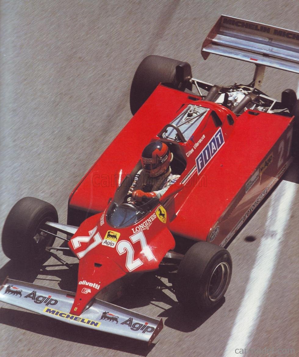 MG-MODEL MP12.25 Scale 1/12 | FERRARI F1 126CK N 27 WINNER GP MONACO ...