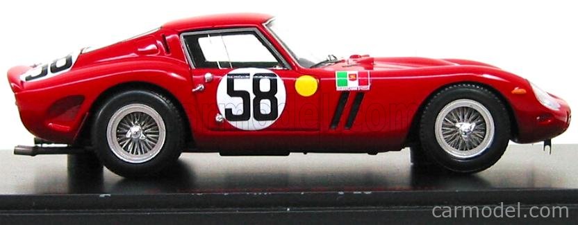 REDLINE RL117 Scala 1/43 | FERRARI 250 GTO 3.0L V12 TEAM SCUDERIA SSS ...