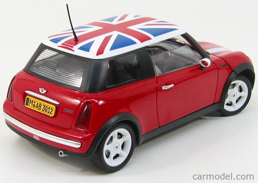 SOLIDO 118316 Scale 1/18 | MINI NEW COOPER - UNION JACK RED WHITE