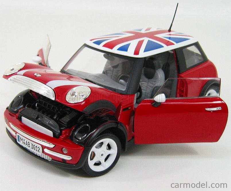 SOLIDO 118316 Scale 1/18 | MINI NEW COOPER - UNION JACK RED WHITE