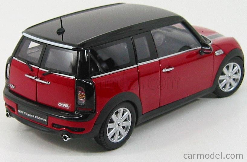 KYOSHO 08746R Scala 1/18 | MINI COOPER S CLUBMAN 2007 RED BLACK