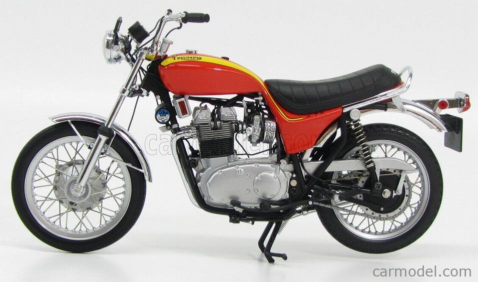 MINICHAMPS 122133600 Scale 1/12 | TRIUMPH HURRICANE X75 1973 ORANGE