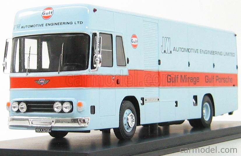 SPARK-MODEL S0289 Scale 1/43 | TRUCK RACING CAR TRANSPORTER GULF MIRAGE ...