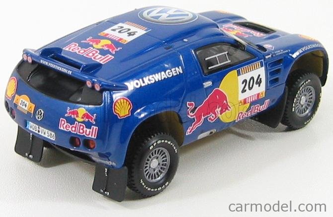 MINICHAMPS 7L0099300PD204 Scale 1/43 | VOLKSWAGEN TOUAREG N 204 RACE ...
