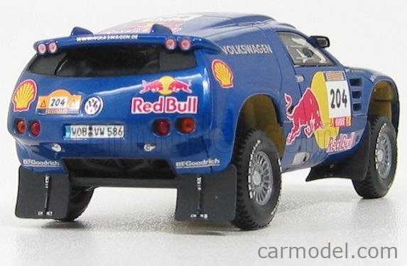 MINICHAMPS 7L0099300PD204 Scale 1/43 | VOLKSWAGEN TOUAREG N 204 RACE ...