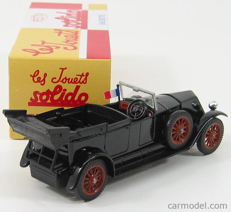 SOLIDO REEDITION AF0176 Scale 1/43 | RENAULT 40CV PRESIDENTIELLE 1923 BLACK