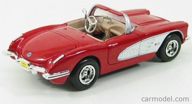 SCHUCO 3317010 Echelle 1/24 | CHEVROLET CORVETTE SPIDER RED WHITE