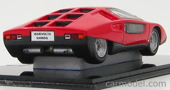 BAN-SENG ISO Scale 1/43 | ISO RIVOLTA VAREDO 1972 RED BLACK