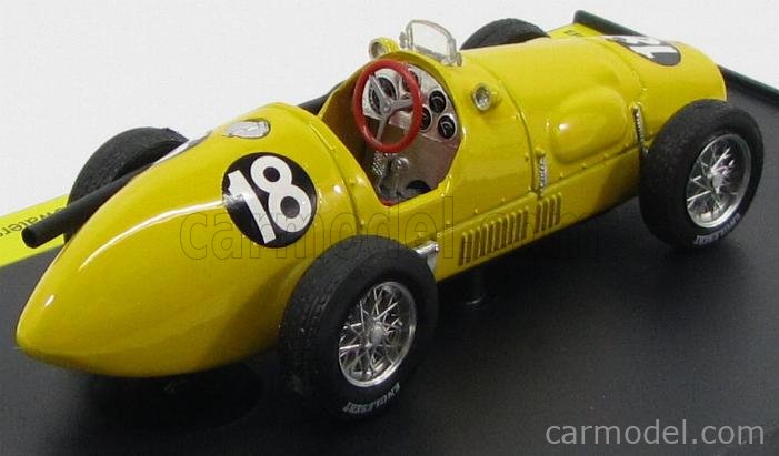 BRUMM PROM EF01 S01/15 Scala 1/43 | FERRARI F1 500 F2 N 18 WINNER AVUS GP 1953 J.SWATERS YELLOW