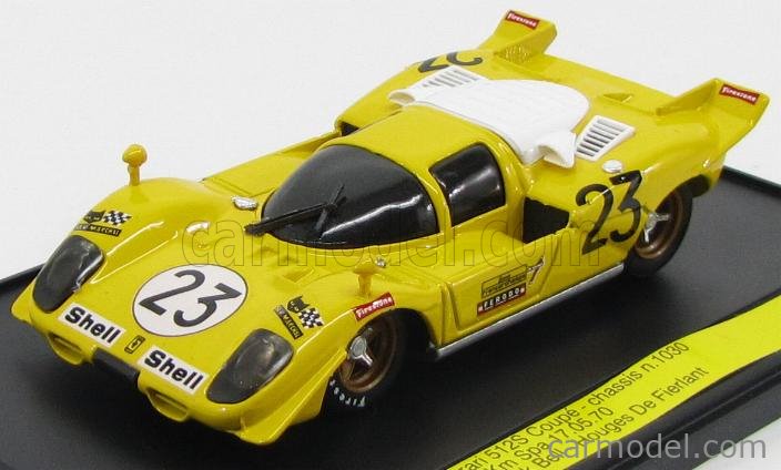 BRUMM PROM EF06 S06/15 Masstab: 1/43 | FERRARI 512S COUPE N 23 8th ...