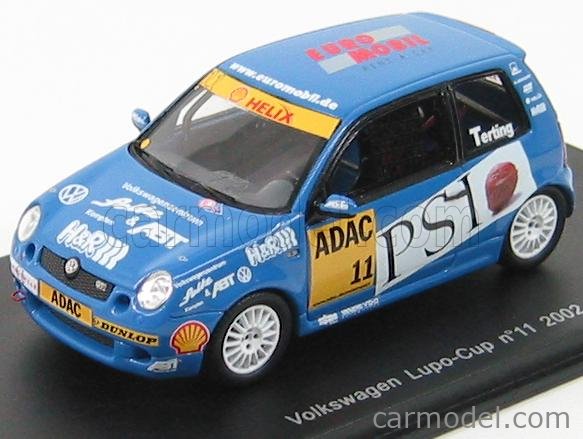 SPARK-MODEL S0844 Scale 1/43 | VOLKSWAGEN LUPO-CUP N 11 CHAMPION 2002 ...