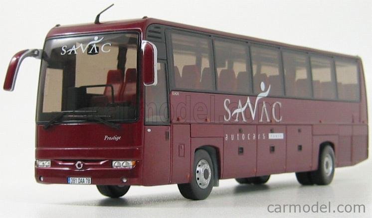 NOREV 530210 Scale 1/43 | IRISBUS ILLIADE SAVAC AUTOBUS RED MET