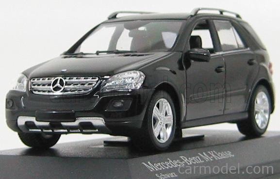MINICHAMPS 400037600 Scale 1/43 | MERCEDES BENZ M-CLASS ML 2008 BLACK