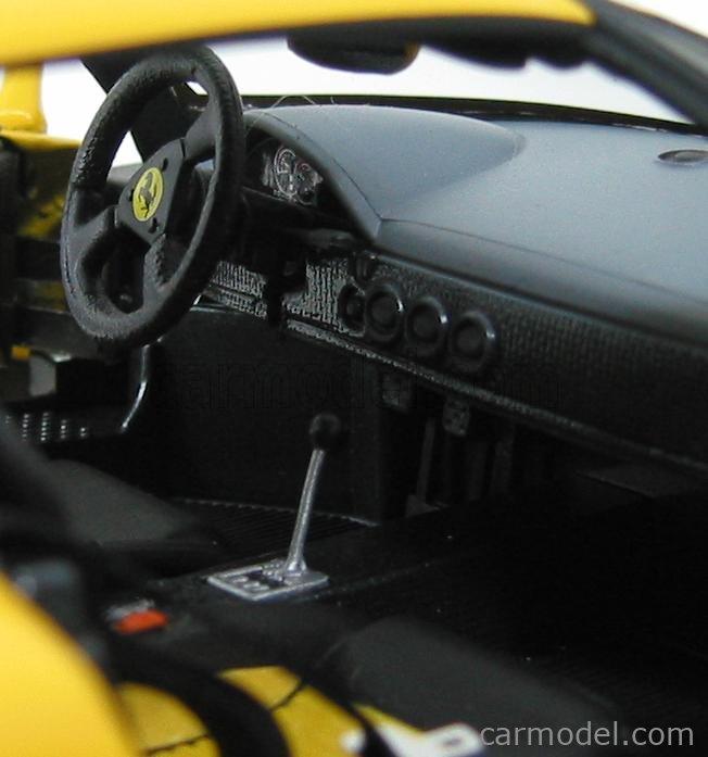 MATTEL HOT WHEELS J2930 Scale 1/18 | FERRARI F50 1995 YELLOW