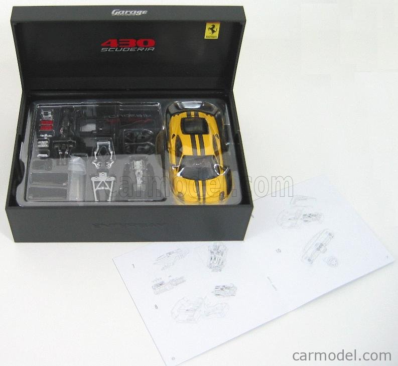 GARAGE-MODELS GMODELS233 Scale 1/43 | FERRARI F430 SCUDERIA 2007 YELLOW