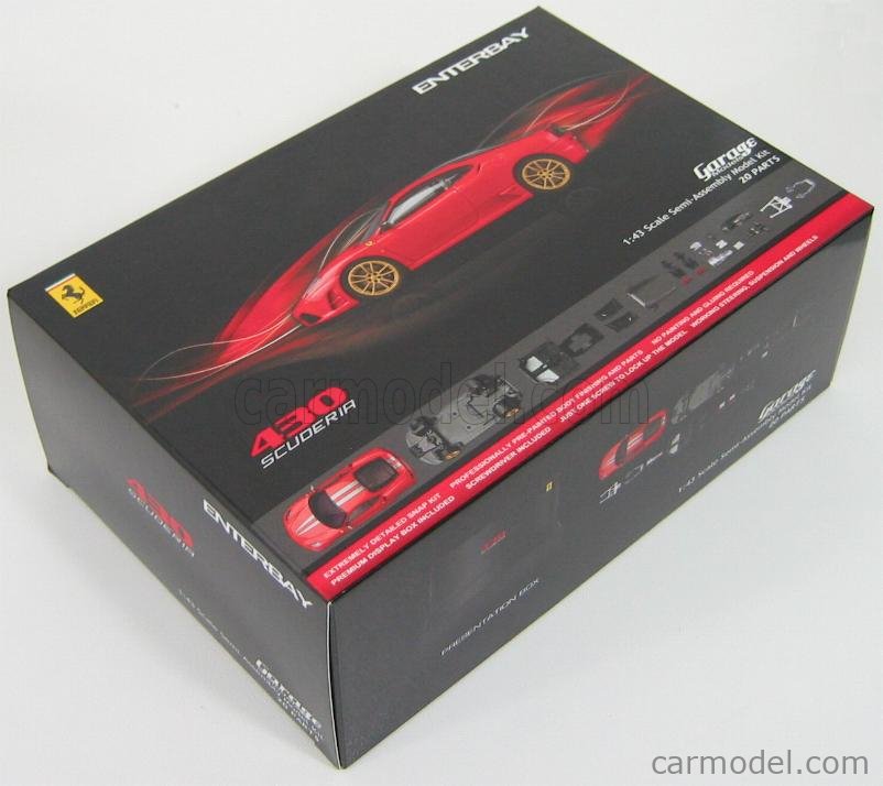 GARAGE-MODELS GMODELS233 Scale 1/43 | FERRARI F430 SCUDERIA 2007 YELLOW
