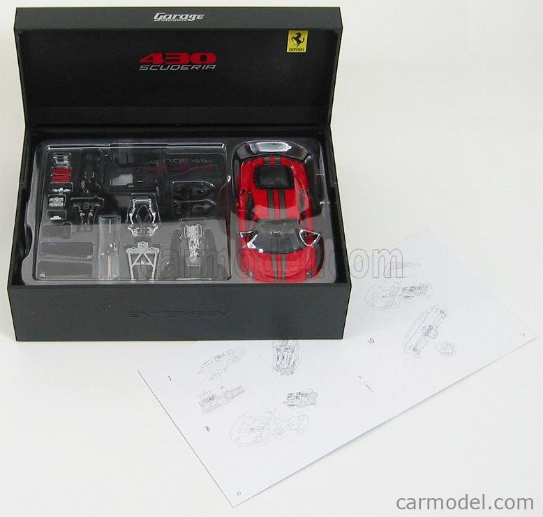 GARAGE-MODELS GMODELS231 Scale 1/43 | FERRARI F430 SCUDERIA 2007 RED