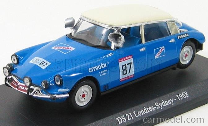 EDICOLA 149656 Echelle 1/43 | CITROEN DS21 N 87 RALLY SAFARI LONDRES ...