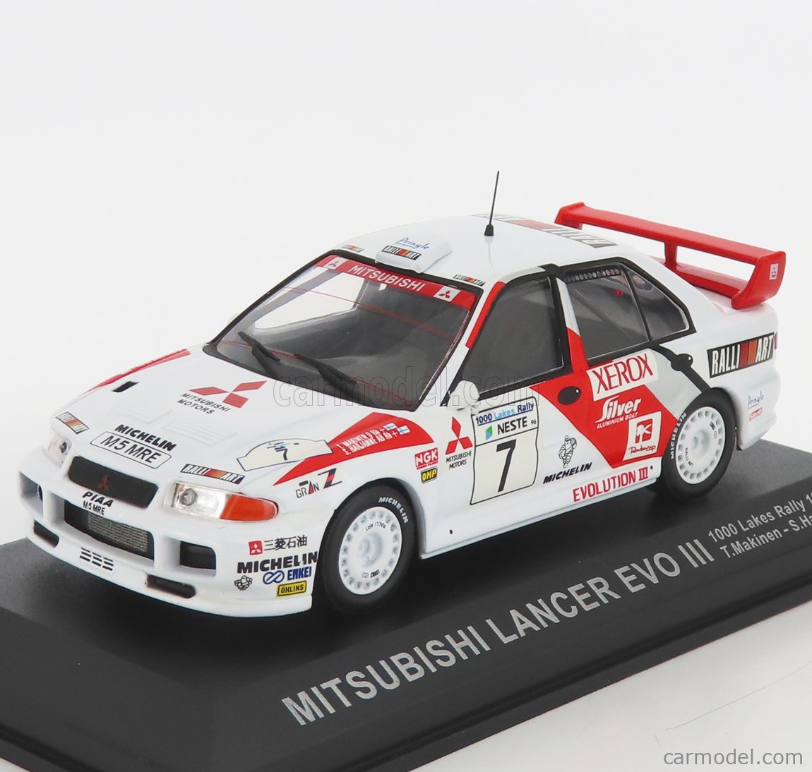 EDICOLA RCOL044 Scale 1/43 | MITSUBISHI LANCER EVO III N 7 WINNER RALLY ...