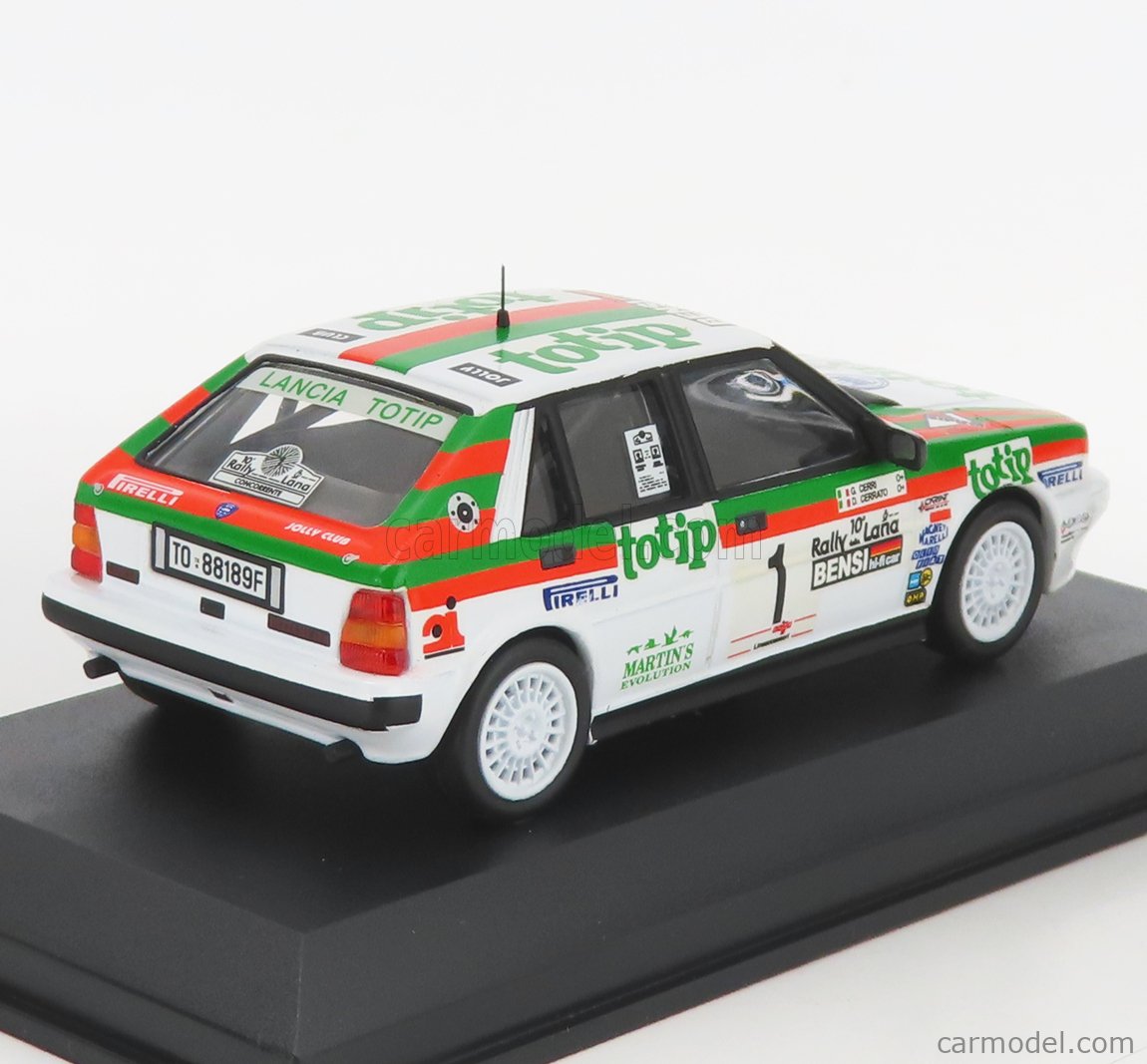 EDICOLA RCOL066 Scale 1/43 | LANCIA DELTA HF 4WD N 1 TOTIP WINNER RALLY ...