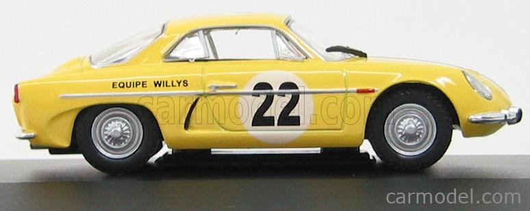 EDICOLA / Scale 1/43 | RENAULT ALPINE A108 INTERLAGOS N 22 1966 EQUIPE ...