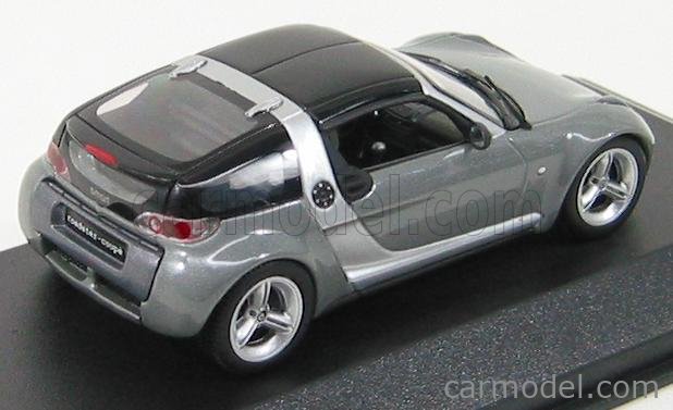 MINICHAMPS 0014181 Scale 1/43 | SMART ROADSTER COUPE 2003 GLANCE GREY
