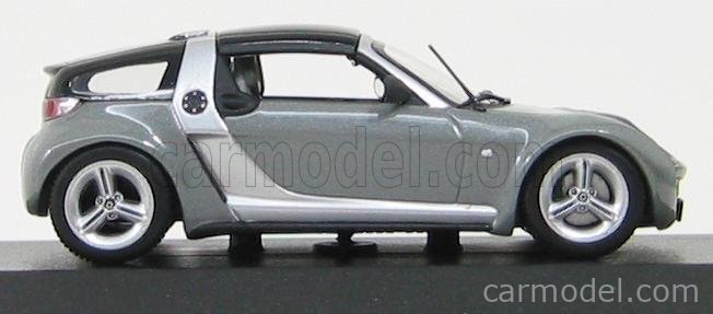 MINICHAMPS 0014181 Scale 1/43 | SMART ROADSTER COUPE 2003 GLANCE GREY