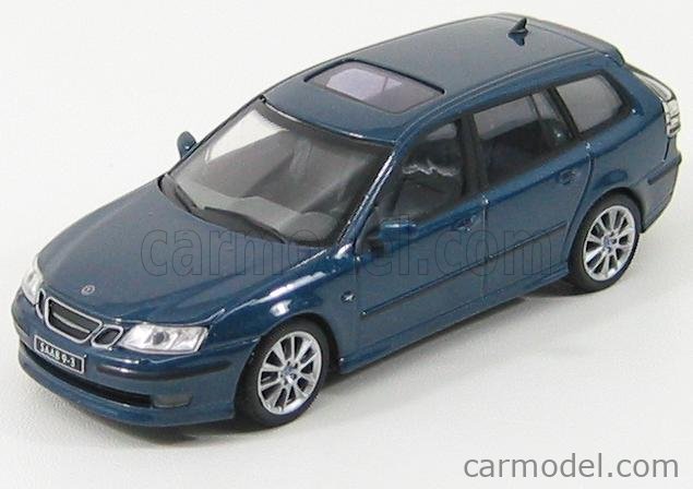 HONGWELL CA1439 Scale 1/43 | SAAB 9-3 STATION WAGON 1998 BLUE MET