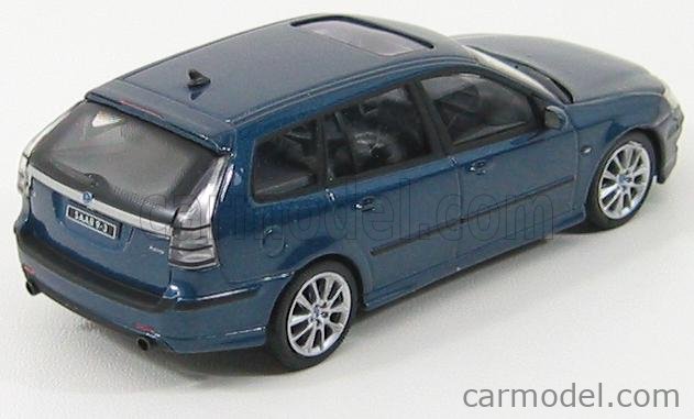 HONGWELL CA1439 Scale 1/43 | SAAB 9-3 STATION WAGON 1998 BLUE MET